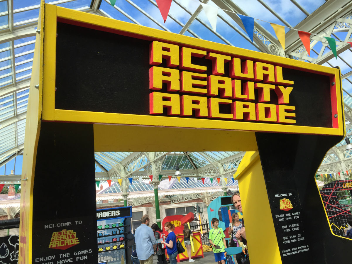 The actual reality arcade – an interactive game zone for all ...
