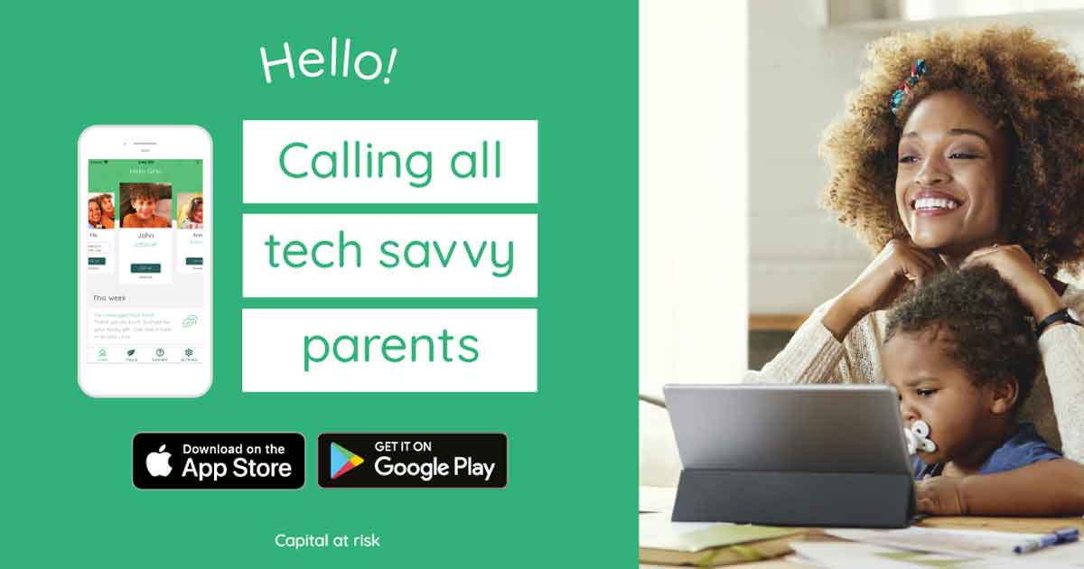 How to save money for your children’s future with the Beanstalk App ...