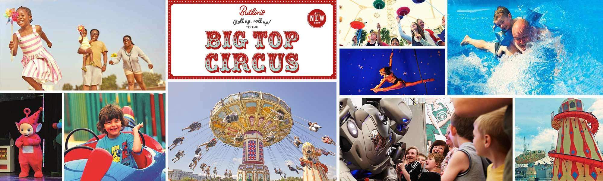 LittleBird - Summer Day Passes To Butlins Bognor Regis (With Circus)