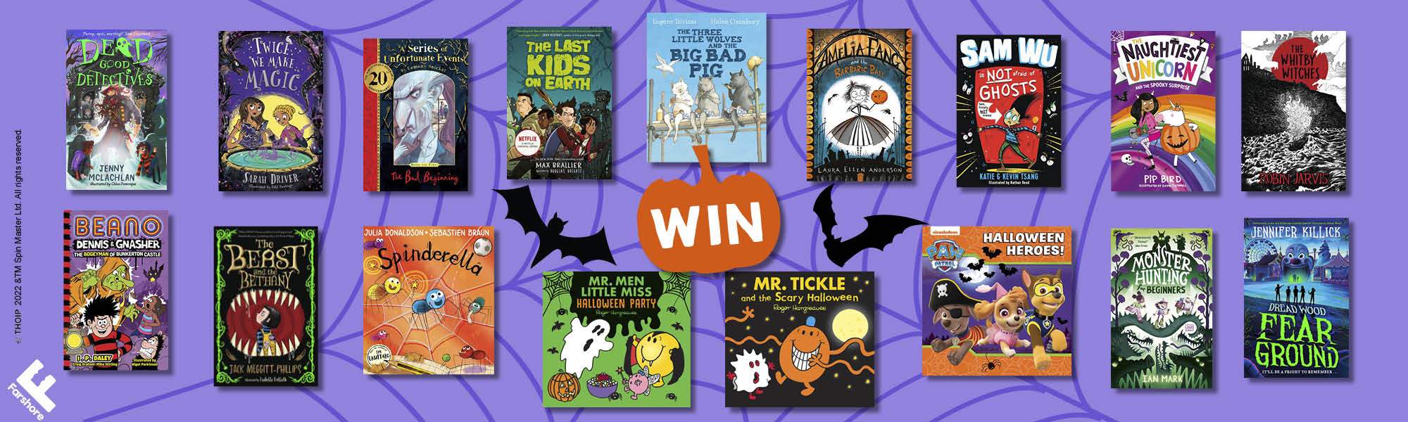 LittleBird - Win Farshore’s Spooky Halloween Book Bundle, worth £100!