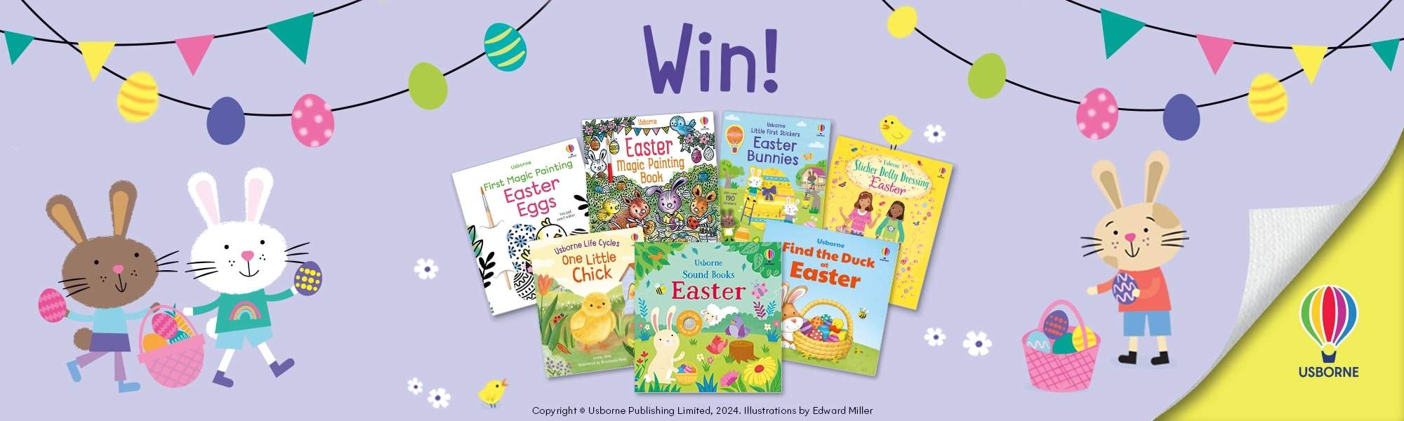 LittleBird - Win a Super Prize Bundle of Easter books from Usborne, for ...