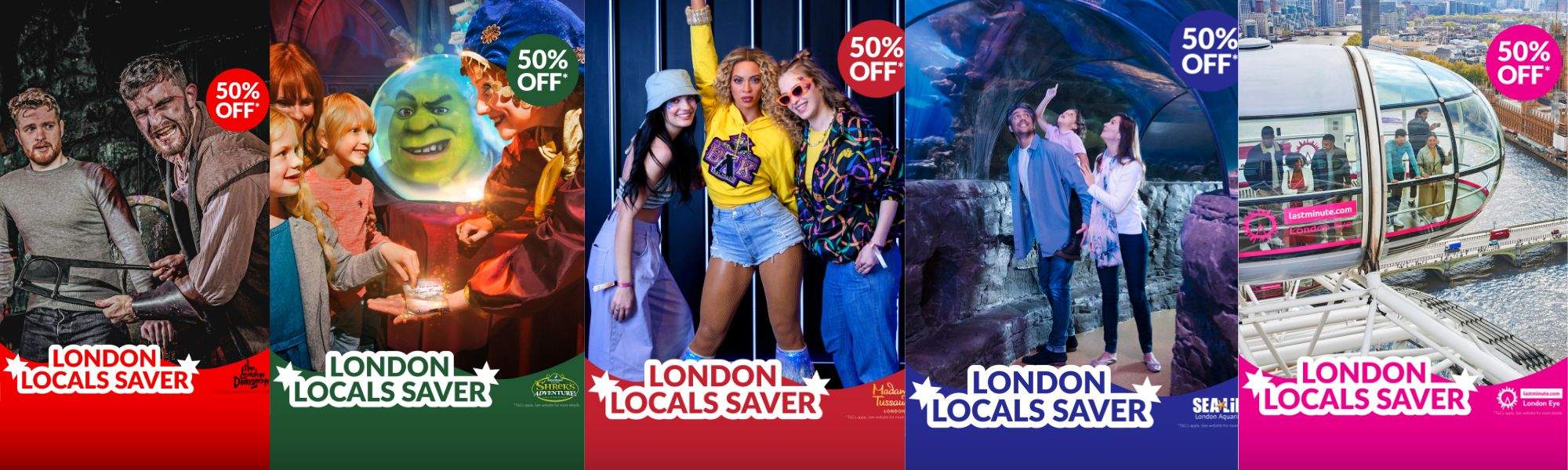 LittleBird - Enjoy 50% off 5 Top London Attractions - offer for local ...