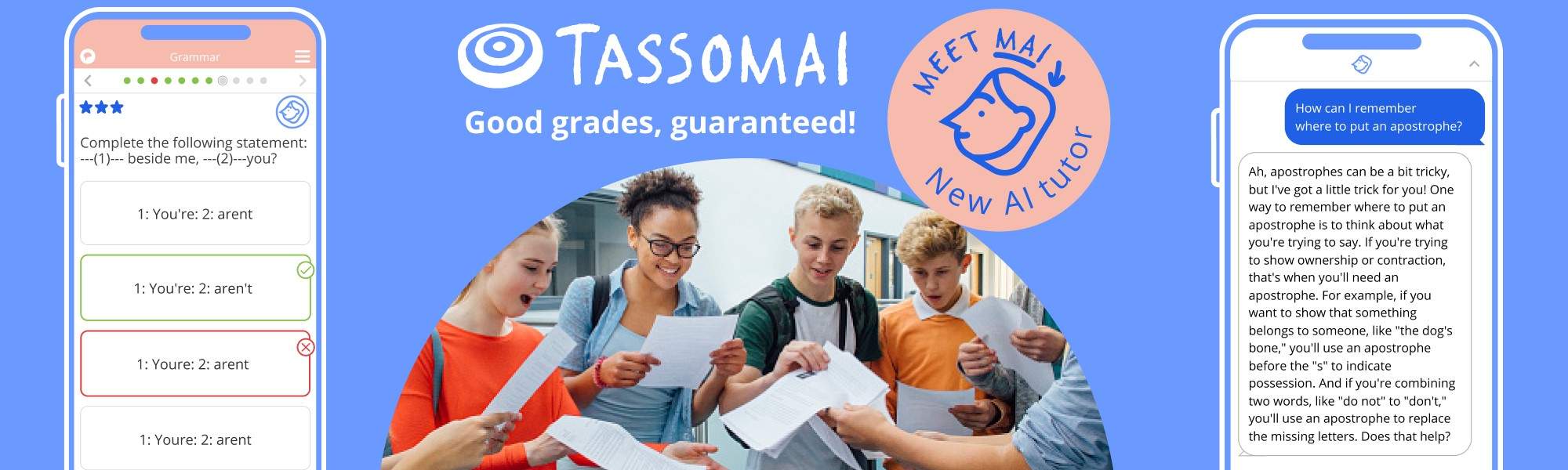 LittleBird - Put Tassomai's learning app to the test over exam season!