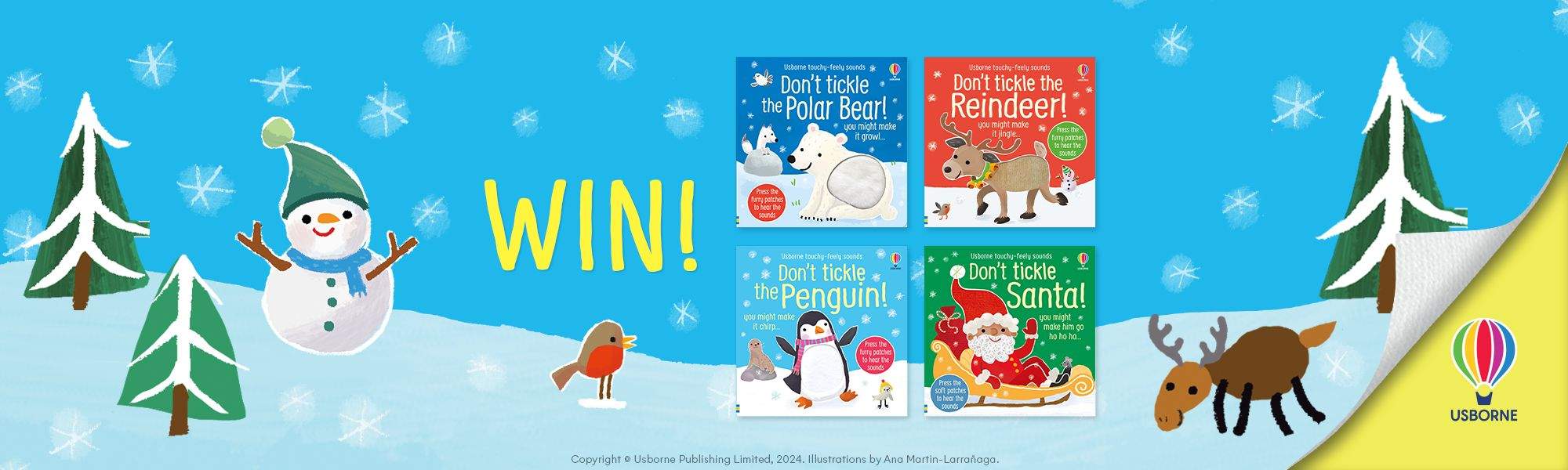 LittleBird - A festive prize bundle of DON’T TICKLE ® touchy-feely ...