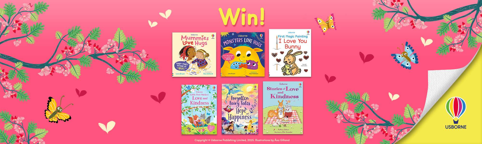 LittleBird - ️Win a bundle of books to fall in love with from Usborne!