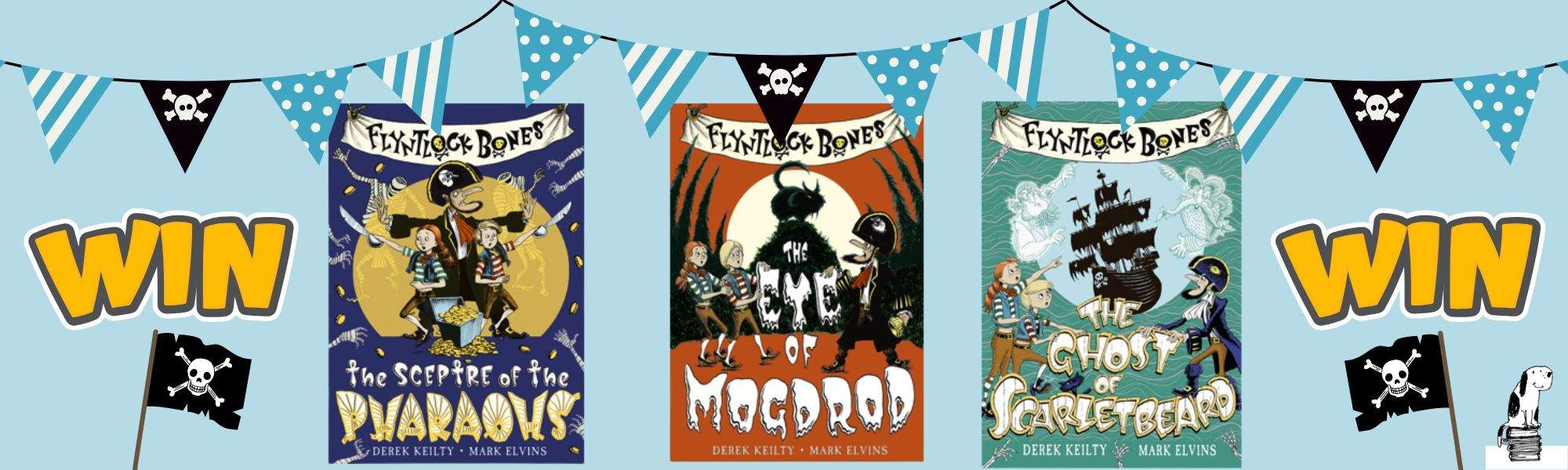 LittleBird - Win a FLYNTLOCK BONES book bundle from Scallywag Press!