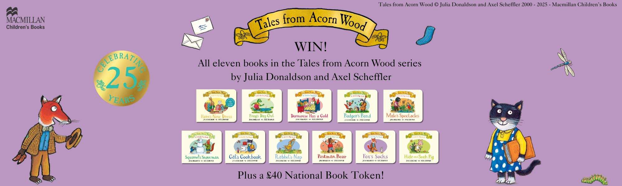 LittleBird - WIN the full Tales from Acorn Wood series by Julia ...